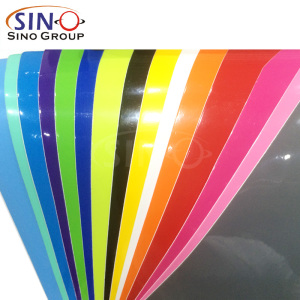 Permanent Adhesive Color PVC Vinyl for Plotter Cutting and Advertising ...