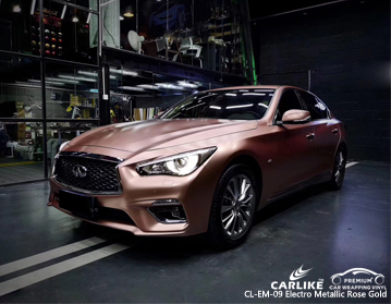 CL-EM-09 Electro metallic rose gold car wrap vinyl for Infiniti - SINO ...