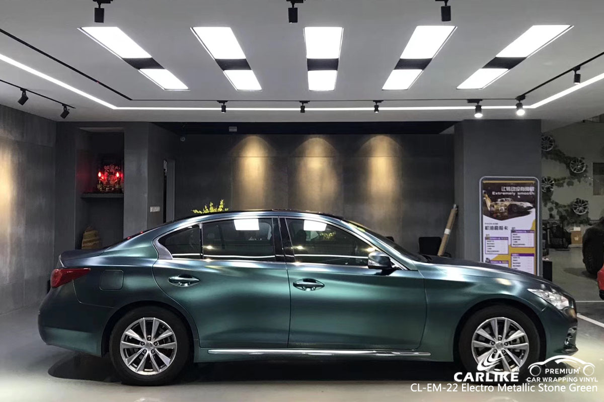 CL-EM-22 electro metallic stone green diy vinyl wrap car south africa ...
