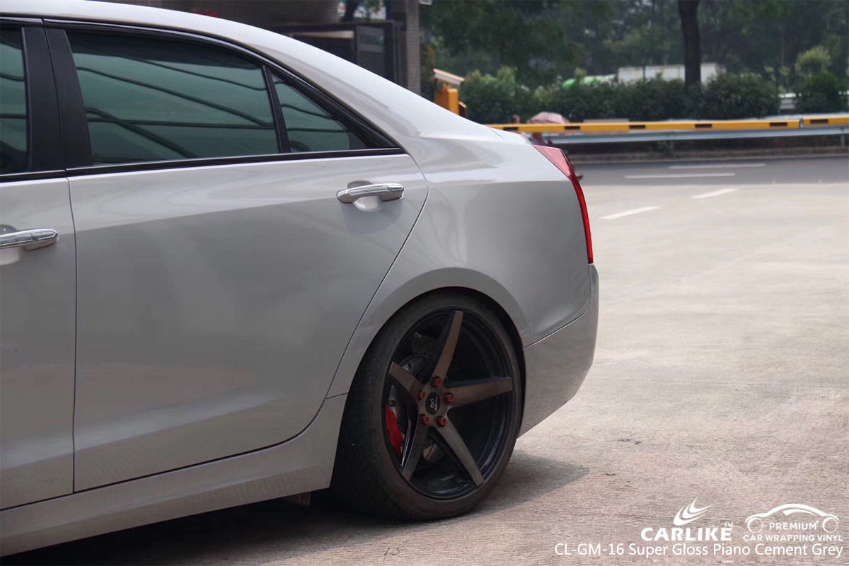 CL-GM-16 super gloss piano cement grey car vinyl wrap cape town for ...