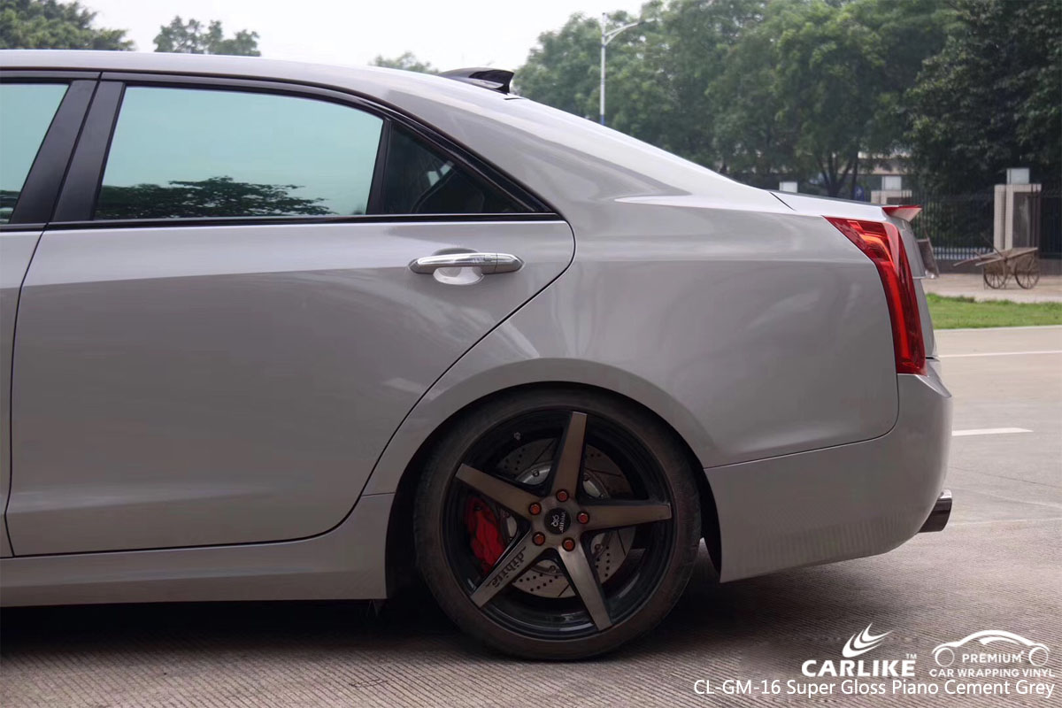 CL-GM-16 super gloss piano cement grey car vinyl wrap cape town for ...