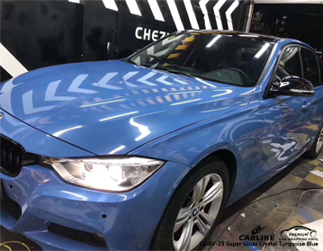 CL-SV-23 Vinilo auto brillante azul turquesa brillante para BMW - SINO ...