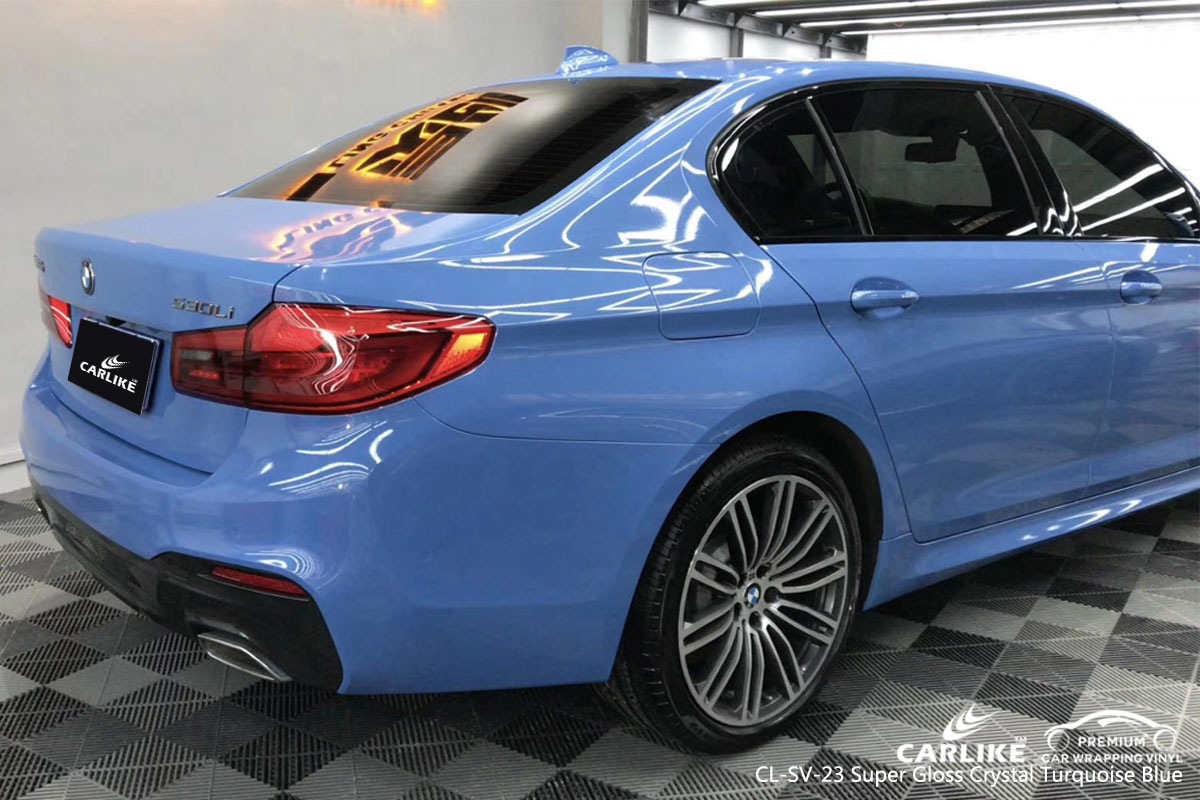 CL-SV-23 Vinilo auto brillante azul turquesa brillante para BMW - SINO ...