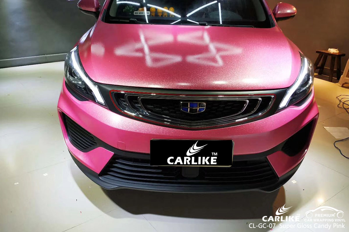 CL-GC-07 Vinilo envolvente para automóvil Super Gloss Candy Brown para ...