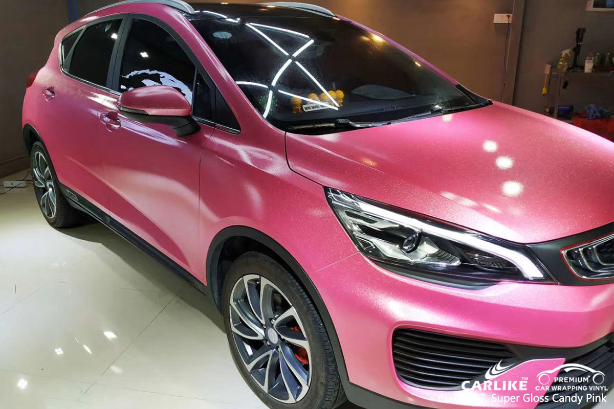 CL-GC-07 Vinilo envolvente para automóvil Super Gloss Candy Brown para ...