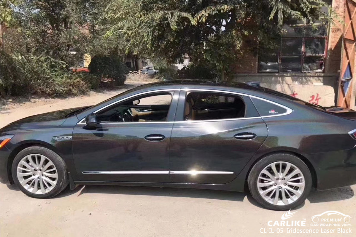CL-IL-05 IRIDESCENCE LASER SCHWARZ AUTO WRAP VINYL FÜR BUICK - SINO VINYL