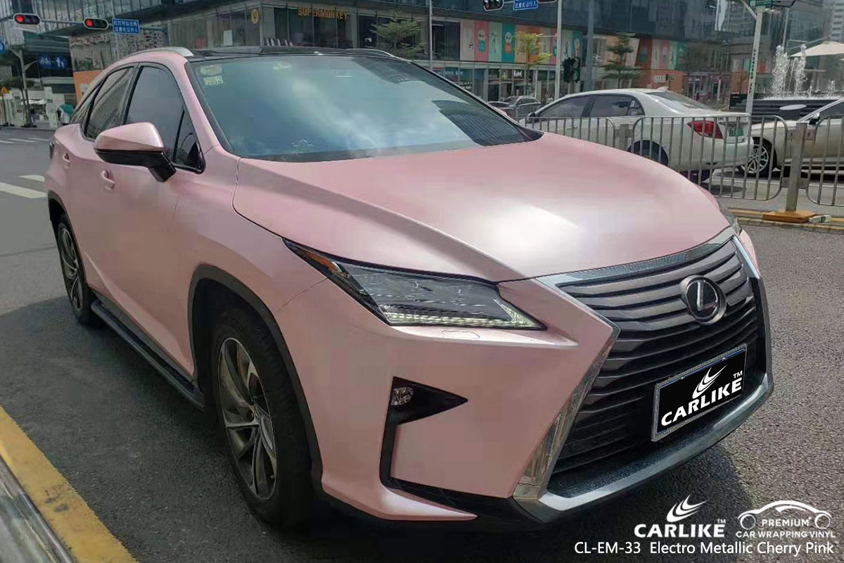 CL-EM-33 Electro Metallic Cherry Pink car wrap vinyl for Lexus | SINO VINYL