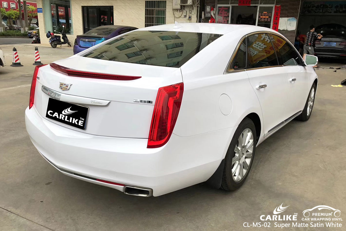 A Classy Makeover: Satin White Car Wraps for Modern Car Owners - SINO VINYL