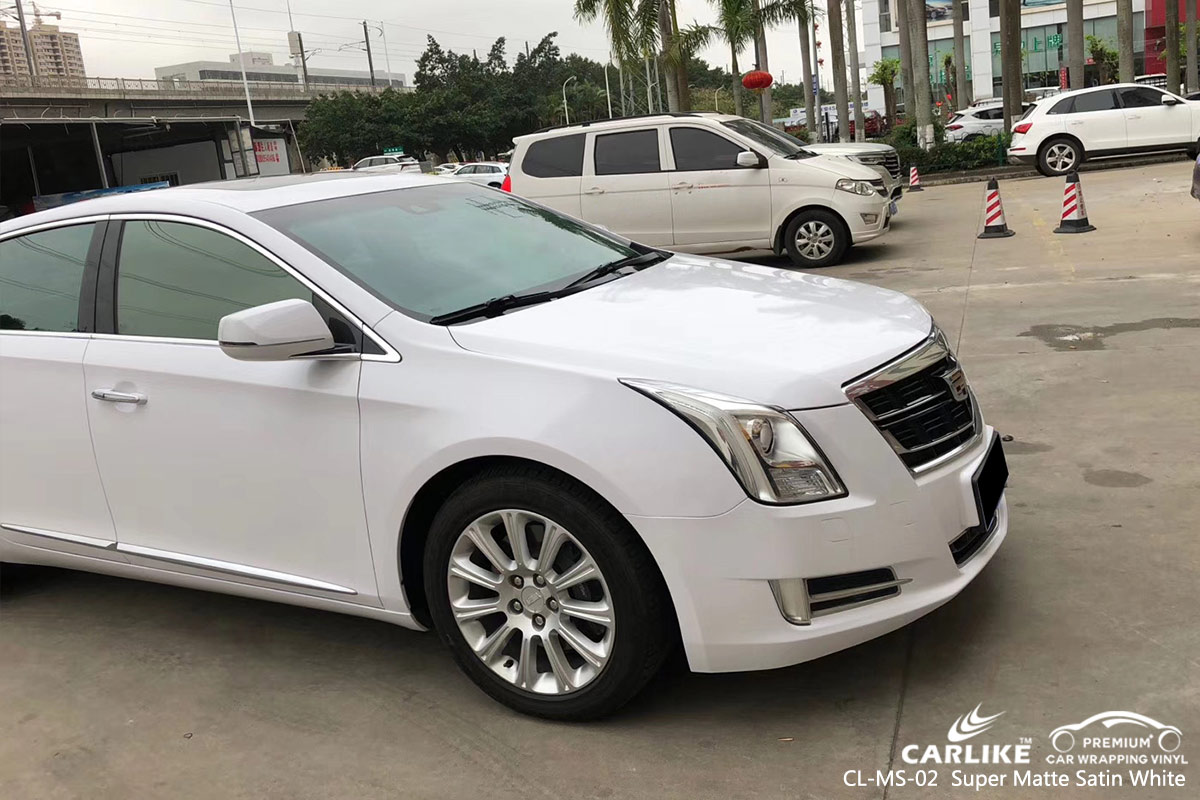 A Classy Makeover: Satin White Car Wraps for Modern Car Owners - SINO VINYL