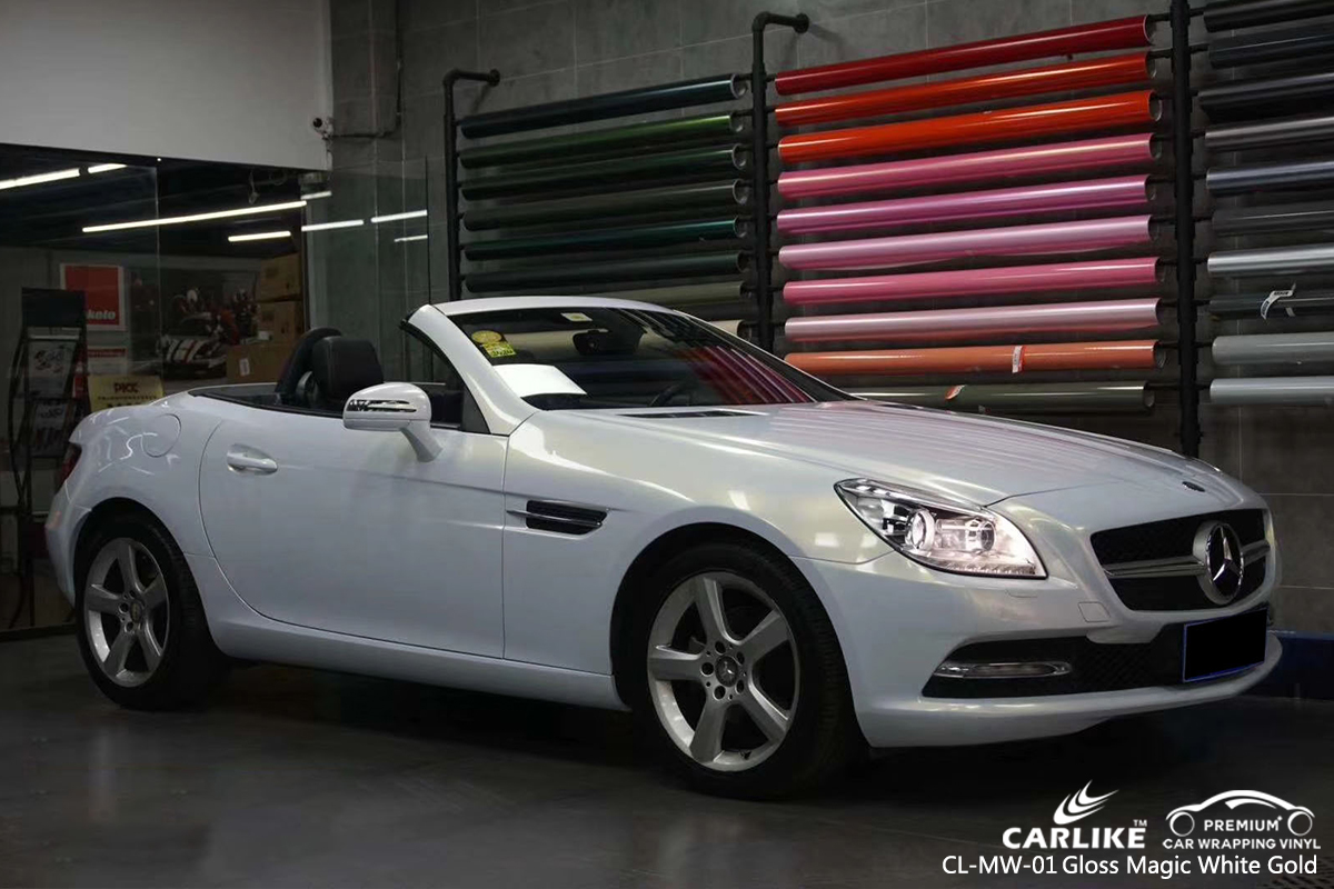 CL-MW-01 brillo de vinilo blanco mágico a dorado para vinilo de ...