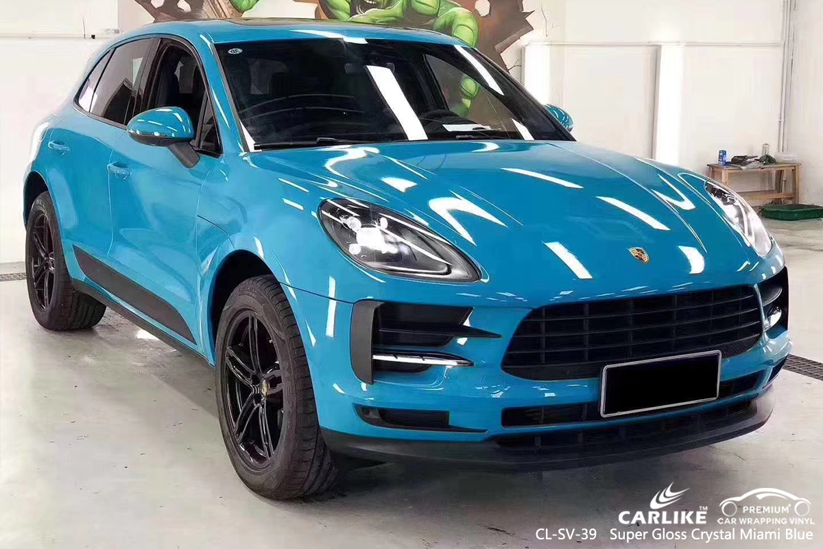 Carro De Cor Azul Gelo