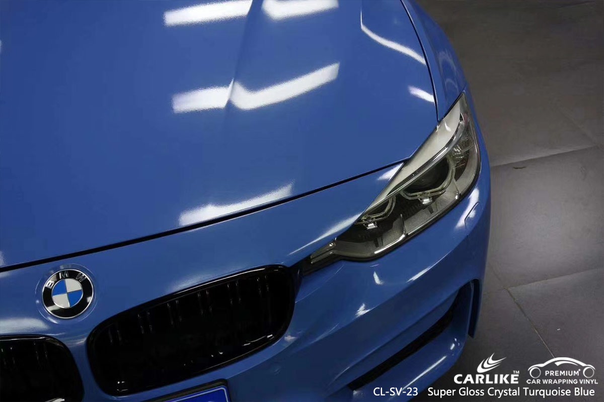 Folha de carro azul turquesa superbrilhante CL-SV-23 para BMW ...