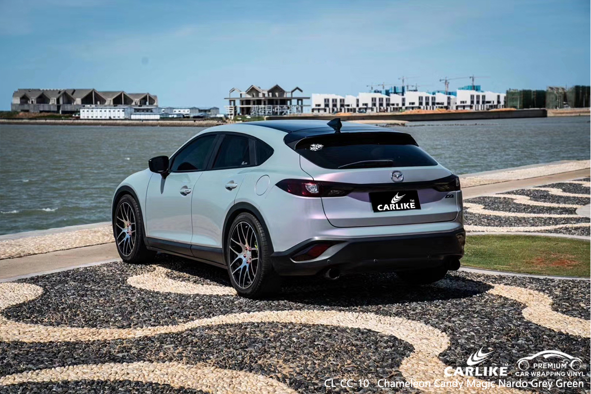 CL-CC-10 camaleão doce mágico nardo cinza verde embrulhar meu carro ...