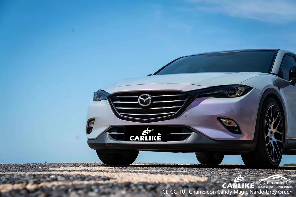 CL-CC-10 camaleão doce mágico nardo cinza verde embrulhar meu carro ...