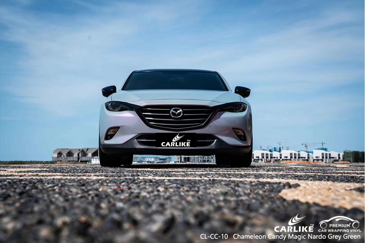 CL-CC-10 camaleão doce mágico nardo cinza verde embrulhar meu carro ...