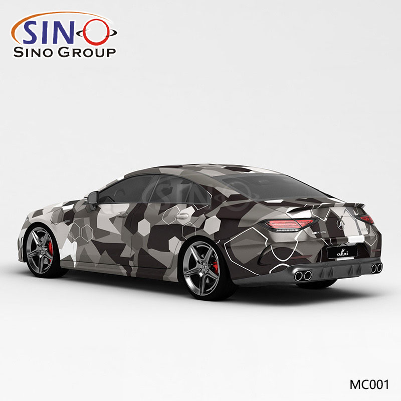 MC001 Pattern White Gray Black Hexagon High-precision Printing ...