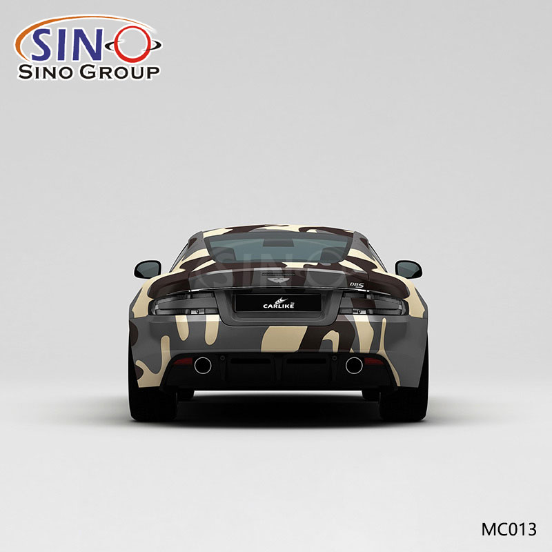 MC013 Pattern Desert Camouflage High-precision Printing Customized Car ...