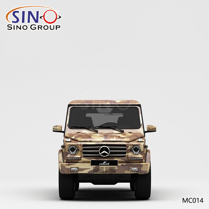 MC014 Pattern Desert Camouflage High-precision Printing Customized Car ...