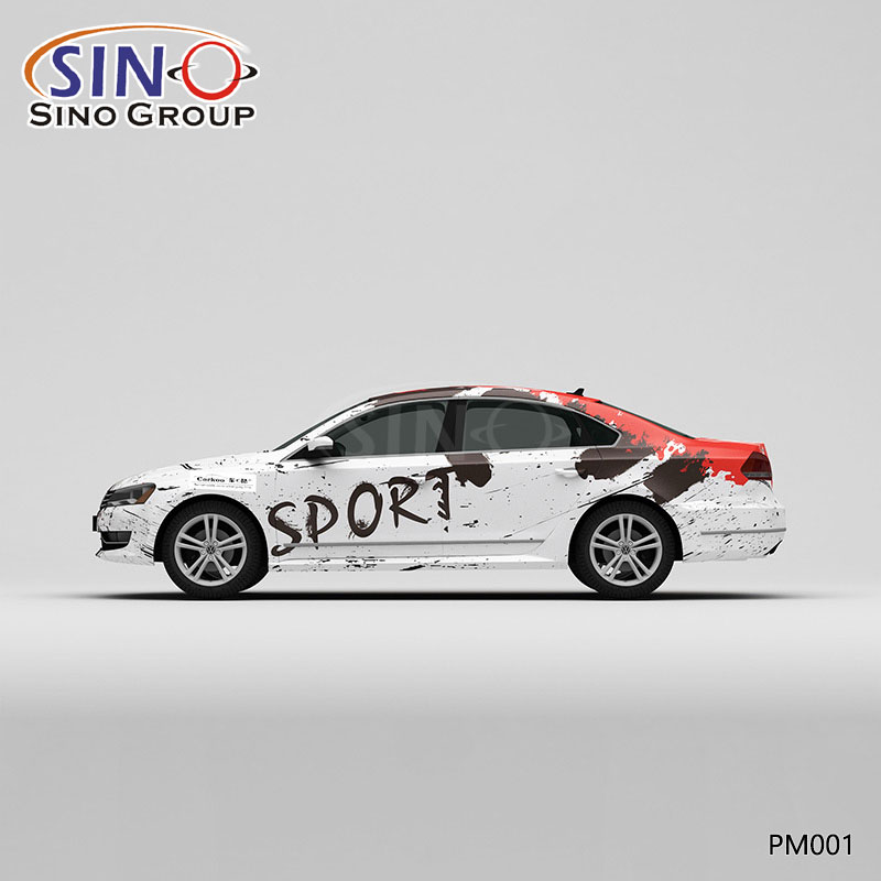 PM001 Pattern SPORT Color Splash Ink High-precision Printing Customized ...