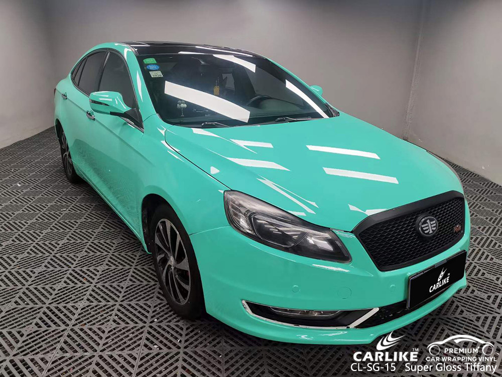 CL-SG-15 Super Gloss Tiffany Car Vinyl Supplier For FAW - SINO VINYL