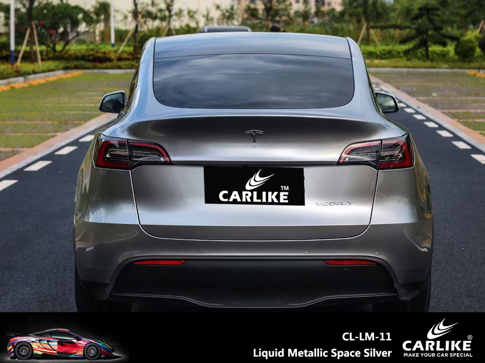 CL-LM-11 Super Matte Frosted Black Vinyl For TESLA Car Wrap Factory ...
