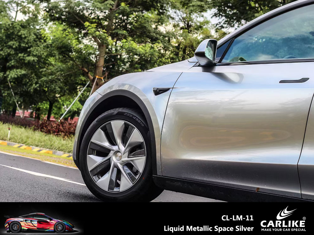 CL-LM-11 Super Matte Frosted Black Vinyl For TESLA Car Wrap Factory ...